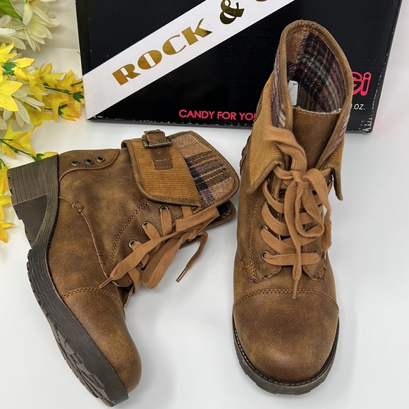 Rock & Candy | Shoes | Rock Candy Womens Sonni Boots Size 65m | Poshmark